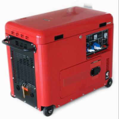 China Four Stroke 3kva Portable Outdoor Diesel Generator Cummins Horizontal Bar for sale
