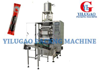 Cina Impacchettatrice liquida a più linee pneumatica + elettrica del bastone con il sistema di controllo di Mitsubishi SpA in vendita