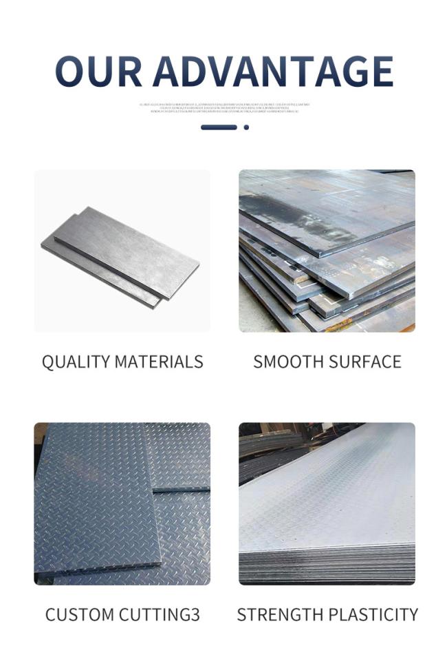 Manufacturer Price Q235 Ss400 ASTM A36 St37 St52 Mild Steel Sheet