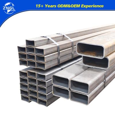 China Square Tube Hot Dipped Galvanized Ms Steel Pipe Hollow Section for Construction Site for sale