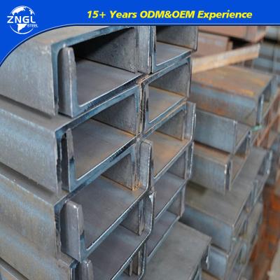China 80-200mm Depth C Shaped Galvanized Steel Rail Strut Channel for Solar Panel Support for sale
