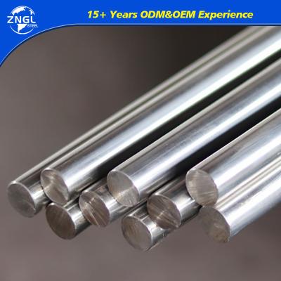 Cina AISI 201 202 304 316 310S 309S 2205 2507 904L barre rotonde lucide laminate a freddo per l'industria in vendita