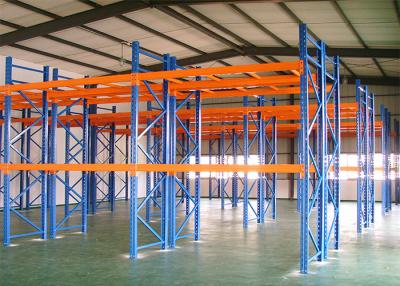China Sistema resistente do racking da pálete do shelving do armazém dos conectores rígidos do feixe à venda