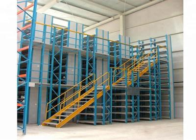 China Heavy Duty Steel Mezzanine Floor Racking System Multi Levels Shelves Anti Rust for sale