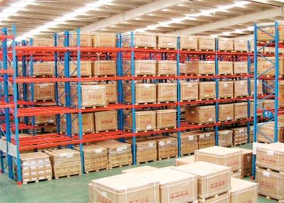 China cremalheiras resistentes da pálete da espessura Q235B 4000kg/level de 2.5mm à venda