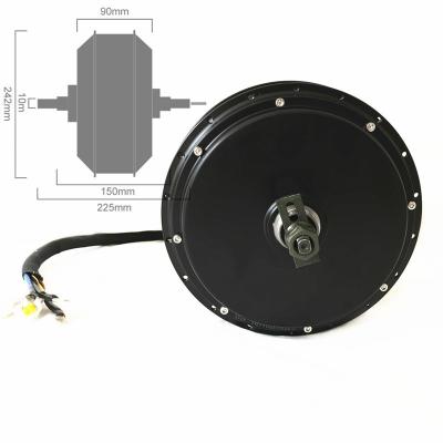 Cina corredo elettrico della bici di altezza di 50mm, 50H motore Gearless del magnete 72v 5000w Ebike in vendita