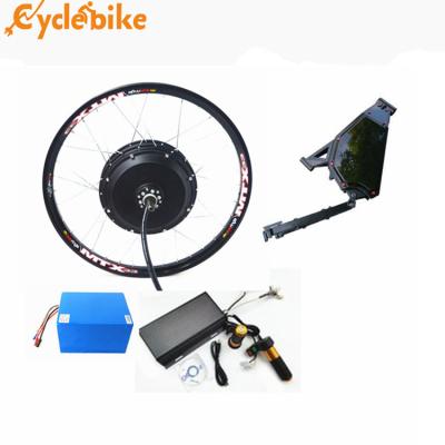 Cina il corredo elettrico/motociclo della bici del motore della parte posteriore di 72v 5kw ha messo con la batteria al litio in vendita