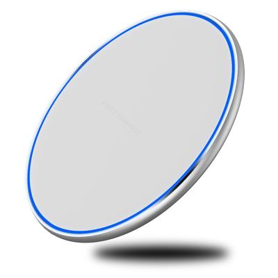 China Zwart LEIDEN van het de Ladersstootkussen van 10W Qi Draadloze Licht voor Iphone Maximum Xs Te koop