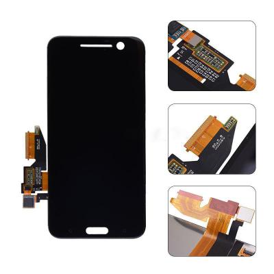 Cina 5,2 pollici di Htc 10 Htc M10 dell'affissione a cristalli liquidi del convertitore analogico/digitale di sostituzione nera dell'Assemblea in vendita