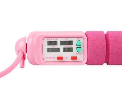 China Fitness Sprungseil Unisex Massenanpassung OK-168 Rosa Sprungseile Personalisierte Farbe und 180 G Gewicht zu verkaufen