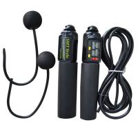 Quality All Black 180mm Bulk Cordless Jump Rope Variable Speed For School Gym for sale