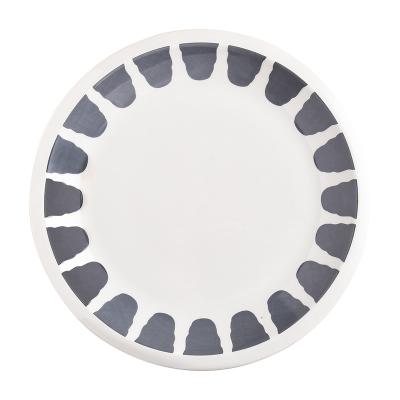Chine Set de dîner en céramique en 16 pièces pour les ustensiles de table verts et bleus nordiques en cadeaux d'affaires à vendre