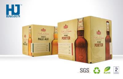 China Cuadrado a todo color del cartón de la caja de presentación de la cartulina de la impresión de CMYK para la cervecería en venta