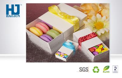 Cina Contenitori di imballaggio aperti del cartone di favore dello scorrevole elegante rigido del nastro per cioccolato/Candy/biscotti in vendita
