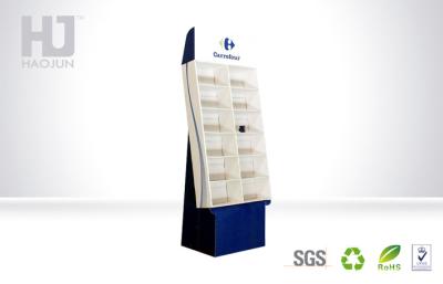 China De glanzende Tribune van de het Golfkartonvertoning van Recyable met 6 Pallets Te koop