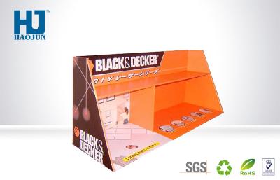 China Color plegable de la caja de presentación de la cartulina de la exposición de la laminación de Vamishing CMYK en venta