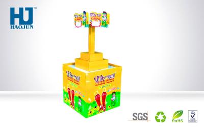 China De aangepaste 350g Grijze Vertoning van de de Stortplaatsbak van het Raads+k5 Golfkarton voor Gezondheidsdranken Te koop