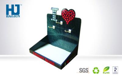 China Caja de presentación de encargo plegable de la cartulina acanalada del logotipo para Rose en venta