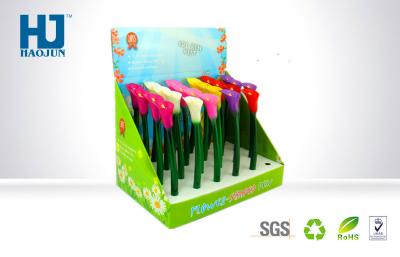 China Caja de presentación ligera del estallido de la cartulina para la pluma Flor-Formada colorida en venta