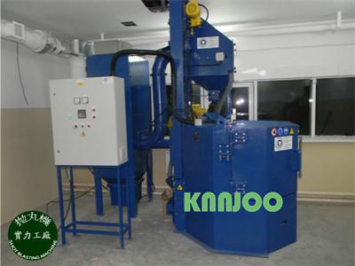 Cina 220V Turntable Shot Blasting Machine con efficienza di pulizia del 90% e grande capacità in vendita