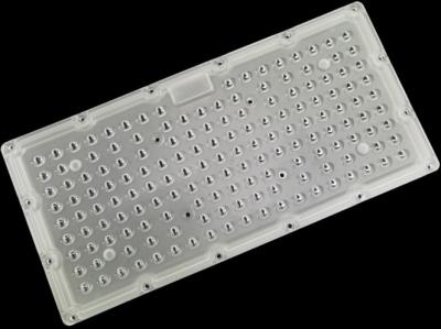 China Street Lighting Lens with 156 pcs 2835 Chips Water Resistance and Optical Grade PC for High Power LED Applications for sale