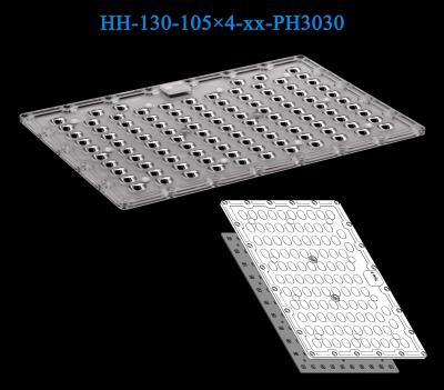China Waterproof 420pcs 3030 LEDs Lens Uniform Light Control Precision Size Area Lighting Lens for sale