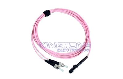 Κίνα Pink Multimode Fiber Optical Patch Cord SC to MTRJ 62.5/125 For Telecommunication προς πώληση