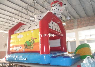 Κίνα 5 X χαριτωμένο αστείο σπίτι Inflatables αναπήδησης 4 παιδιών Μ με τα ζωικά κινούμενα σχέδια προς πώληση