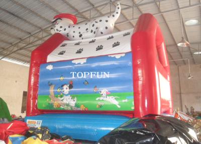 Κίνα 5 X χαριτωμένο αστείο σπίτι Inflatables αναπήδησης 4 παιδιών Μ με τα ζωικά κινούμενα σχέδια προς πώληση