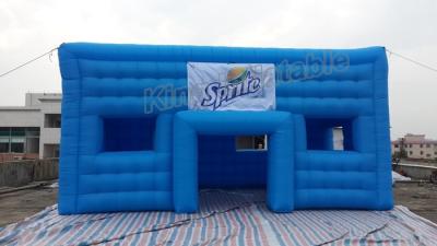중국 임대료를 위한 파란 색깔을 가진 0.4mm PVC 물자 팽창식 Tabernacle 판매용