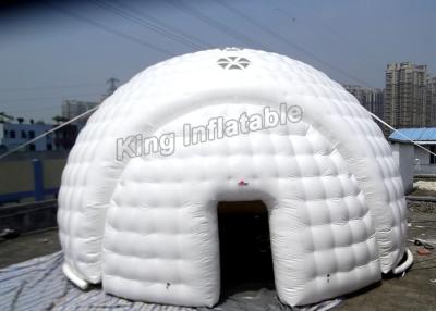 China Tienda inflable blanca resistente al fuego del acontecimiento, tienda inflable de la bóveda para los acontecimientos de la demostración del proyecto en venta