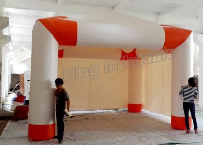 China Tienda inflable blanca del acontecimiento de la demostración comercial con 16 - 2600 metros cuadrados en venta