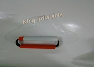 Chine Jouet gonflable de l'eau de PVC du blanc géant 0.9mm stupéfiant l'iceberg de flottement gonflable à vendre
