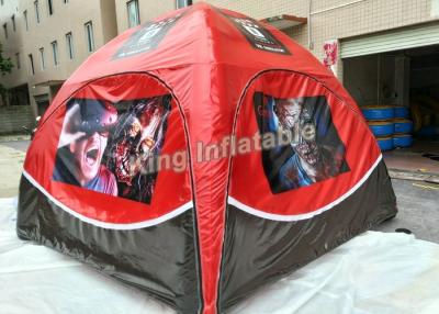China Iglú inflable rojo para la exposición, carpa inflable de la tienda del acontecimiento del PVC Tarpauline en venta