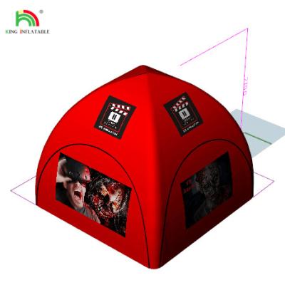 China Todos los eventos de la columna de alta calidad Cúpula Arco inflable carpas de exposición en venta