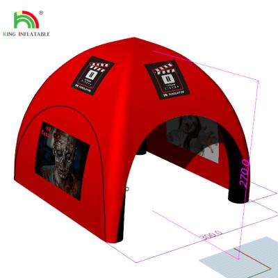 China Todos los eventos de la columna de alta calidad Cúpula Arco inflable carpas de exposición en venta