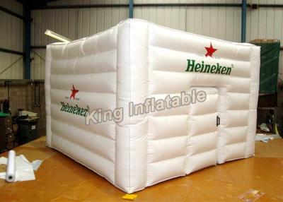 Chine Tente gonflable blanche d'événement de bâche de PVC avec le logo imprimant le GV à vendre