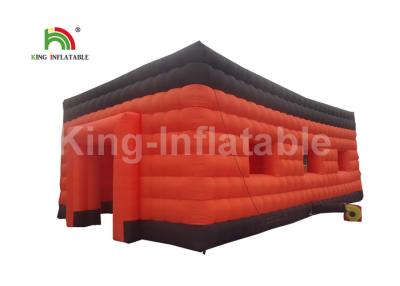 China van de de Grootte Rode Zwarte Opblaasbare Gebeurtenis van 10 * 10m Grote de Tentbrand - vertrager en Waterdicht Te koop
