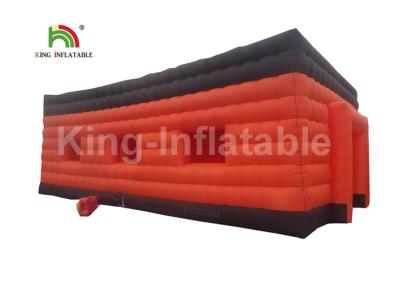 China van de de Grootte Rode Zwarte Opblaasbare Gebeurtenis van 10 * 10m Grote de Tentbrand - vertrager en Waterdicht Te koop