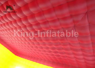 China van de de Grootte Rode Zwarte Opblaasbare Gebeurtenis van 10 * 10m Grote de Tentbrand - vertrager en Waterdicht Te koop