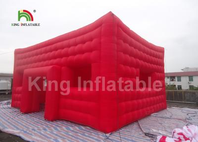 China Tienda inflable del acontecimiento de la Plaza Roja de la capa doble con PVC Eco material amistoso en venta