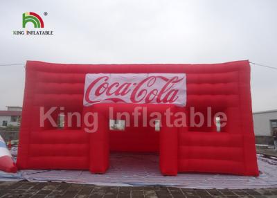 China Tienda inflable del acontecimiento de la Plaza Roja de la capa doble con PVC Eco material amistoso en venta