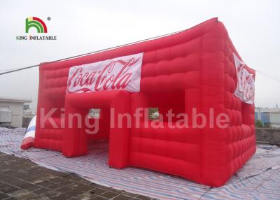 China Tienda inflable del acontecimiento de la Plaza Roja de la capa doble con PVC Eco material amistoso en venta