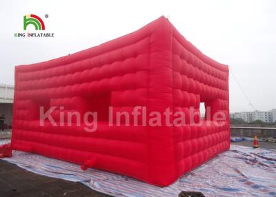China Tienda inflable del acontecimiento de la Plaza Roja de la capa doble con PVC Eco material amistoso en venta