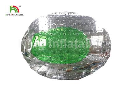 중국 성인을 위한 튼튼한 녹색 0.8mm PVC 옥외 팽창식 풍부한 공 판매용