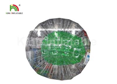 중국 성인을 위한 튼튼한 녹색 0.8mm PVC 옥외 팽창식 풍부한 공 판매용