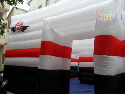 China Tienda inflable del acontecimiento de la tienda/el 12m del blanco de la tela inflable cuadrada más ligera de la prenda impermeable en venta