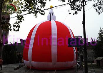 China Fuera de rojo de la bóveda explote el impermeable hermético de la tela de Platón de la tienda del acontecimiento en venta