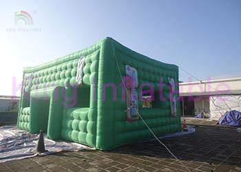 中国 展覧会/昇進の活動のために防水耐久の緑の膨脹可能なでき事のテント 販売のため