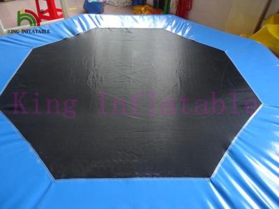 중국 물 공원을 위한 노란/파랑 3m 직경 팽창식 물 공원 Trampoline PVC 장난감 판매용